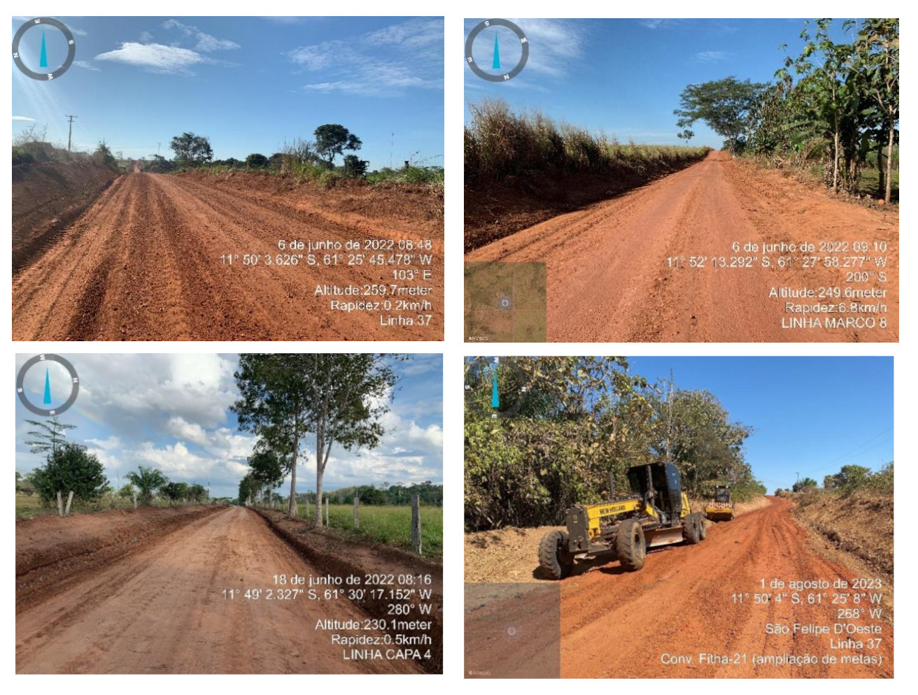Recuperação de 38 Km de Estradas Vicinais FITHA/2021 – Prefeitura ...